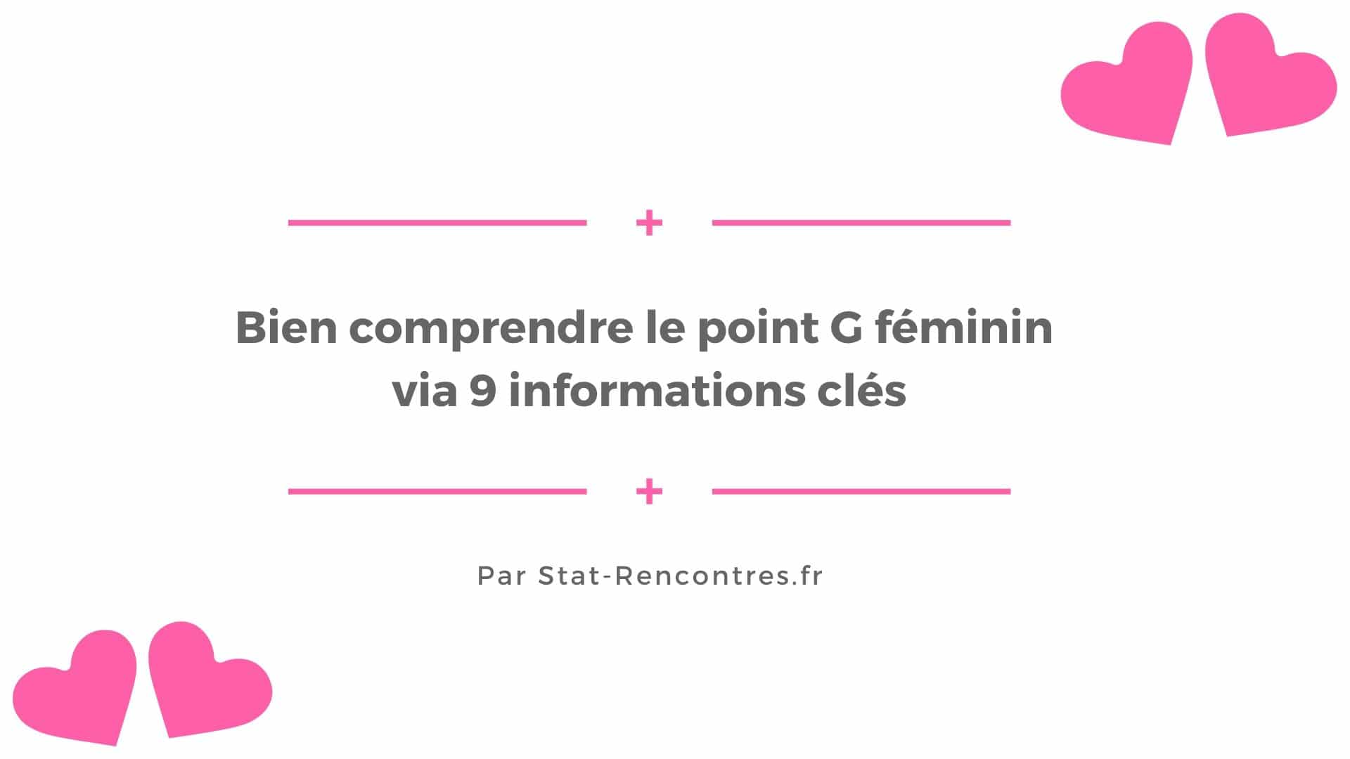 Bien comprendre le point G féminin via 9 informations clés